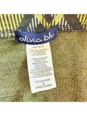 Olivia Blu | Skirts | Retro 9s Grunge Yellow Tartan Plaid Aline Maxi ...